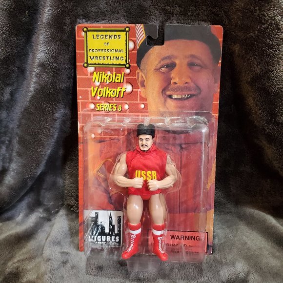 Toys | Legends Of Professional Wrestling Nikolai Volkoff Action Figure ...